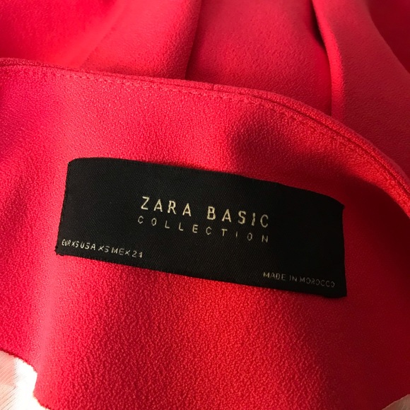 Zara | Jackets & Coats | Zara Basic Pink Longline Jacket | Poshmark